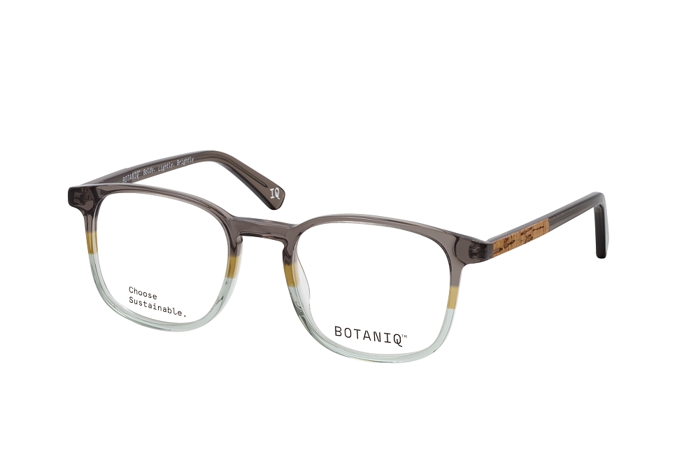 Botaniq BIO 1012 108, inkl. Gläser, Quadratische Brille, Herren ...